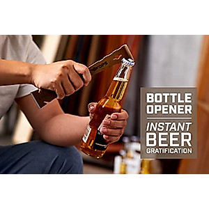 Spec Ops Tools 9.5" Trim Bar, High Carbon Spring Steel, Built In Ruler, Beveled Edges, Nail Puller, 3% Donated to Veterans