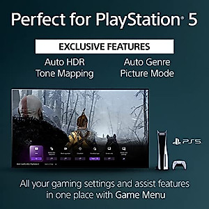 Sony OLED 77 inch BRAVIA XR A80K Series 4K Ultra HD TV: Smart Google TV with Dolby Vision HDR and Exclusive Gaming Features for The Playstation® 5 XR77A80K- 2022 Model