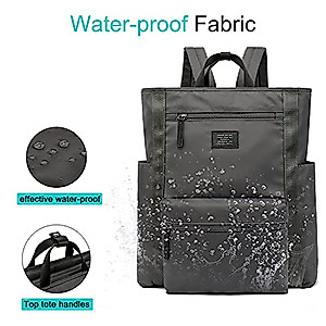 BASICPOWER Lightweight Casual Daypack 15.6 Inch Water Resistant Laptop Backpack for Men and Women