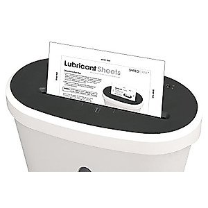 Shredcare Paper Shredder Lubricant Sheets SCLS6 (Pack of 6) 8.5" x 6"