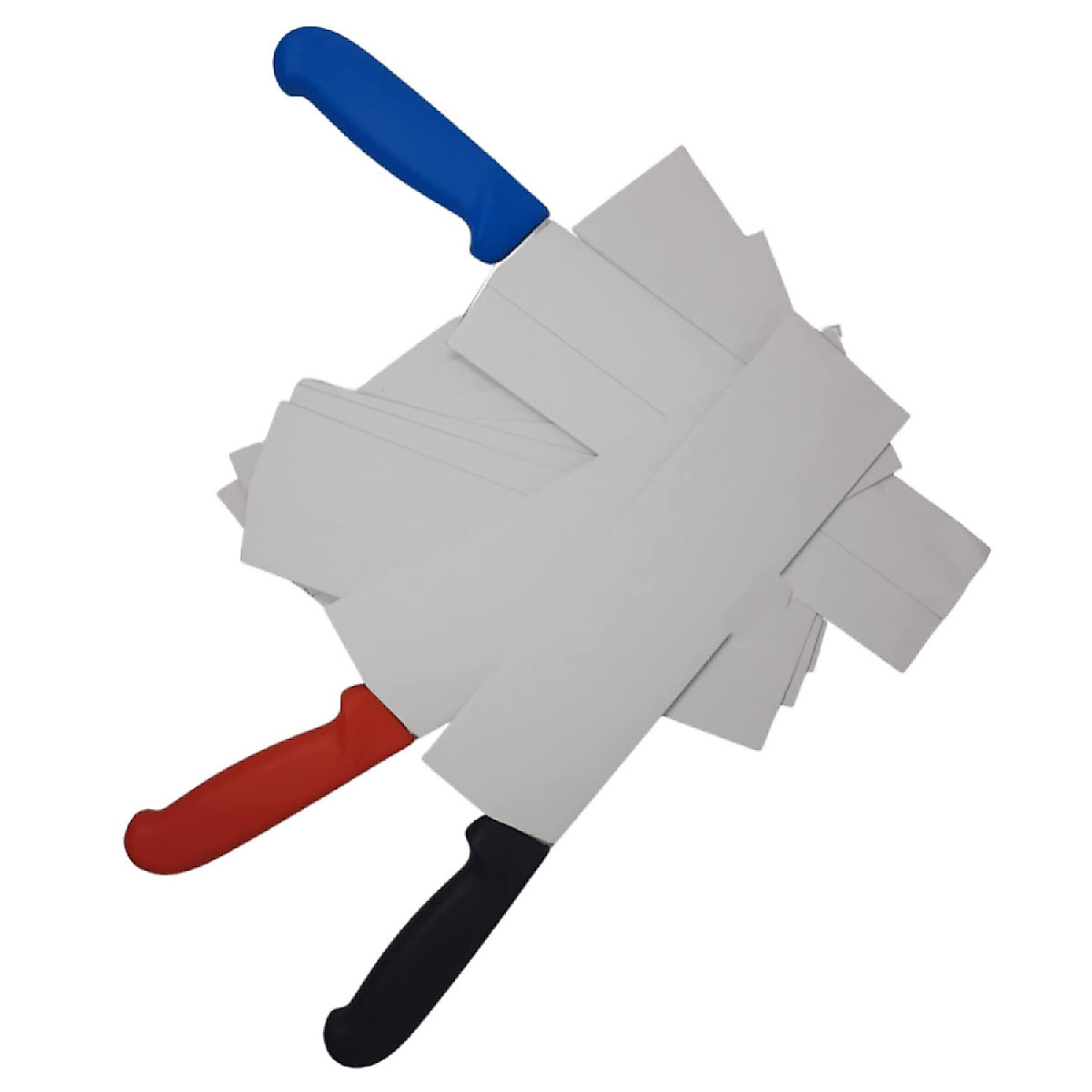 Knife Sleeves for 10" Chef Knives - 10 in. X 3 in. - Safely Transport and Store Kitchen Knives - Cardboard Knife Sleeves for Large Chef Knives (20 Pack)