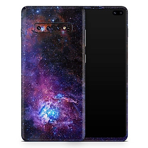 DesignSkinz Glowing Deep Space Protective Vinyl Decal Wrap Skin Cover Compatible with The Samsung Galaxy S20 (Screen Trim & Back Glass Skin)