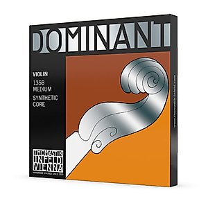 Thomastik Dominant Set Violin 135B Medium Tension
