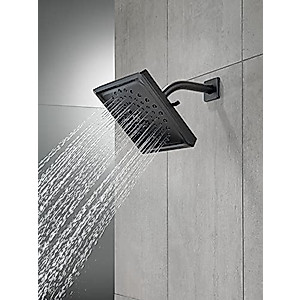 Delta Faucet RP51034BL Siderna Shower Arm Flange, Black