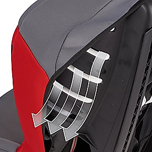 Evenflo Sonus Convertible Car Seat, Lava Red