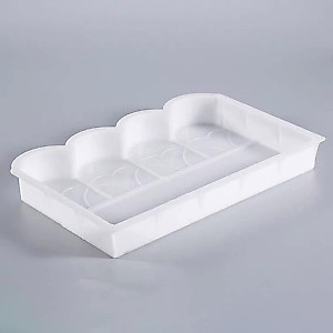 GANAZONO Cement Molds Fence Plastic Mold Concrete Brick Outdoor Cement Mould