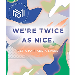 Mercury + Maia Flat Shoelaces for Sneakers - UltraVibe Athletic Shoe Strings - USA Made Shoe Laces (2 Pair) (72 inches, Royal Blue)