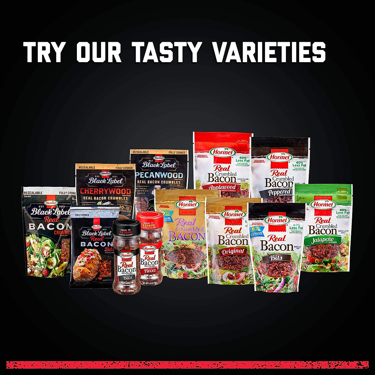 Hormel Real Crumbled Bacon, 20 Ounce