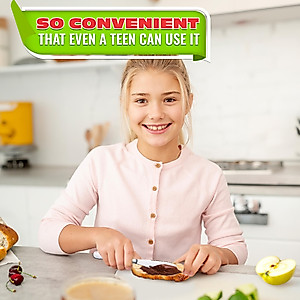 DIMROM 2Pcs Cold Butter Knife Spreader with Holes - 3 in 1 Butter Knife Butter Scraper Curler Peanut Butter Knife Long Handle - Butter Shaver for Cold Butter - Simple Spreading Butter Spreader Knife