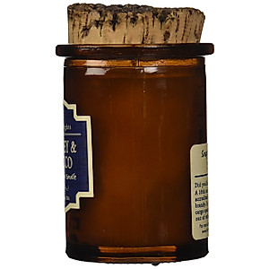 Northern Lights Candles Whiskey and Tobacco Spirit Candle, 5 oz, Amber