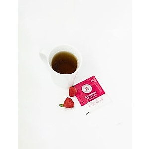 Red Raspberry Leaf Tea, 25 Raspberry Tea Bags Supports Fertility, Pregnancy, Prenatal Labor and Uterus Health, Caffeine Free Pure Leafs Raspberry Tea - Herbal Tea