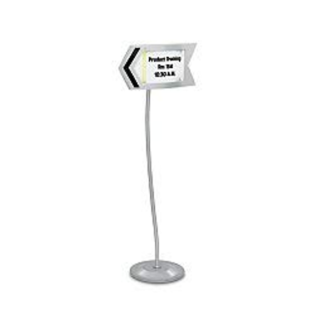 Safco Products 4169GR Customizable Arrow Sign, Gray