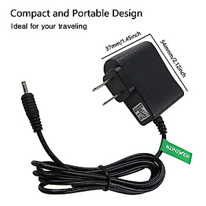New AC DC Power Adapter Charger for Wahl 9818 9818L 9854l 9864 9876l Shaver Groomer Clipper, S004mu0400090 9854-600 97581-405 9867-300 79600-2101 97581-1105 Trimmer Power Supply Cord