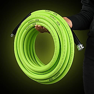 Flexzilla HFZPW426100Q-E 4200 PSI, 3/8 in. x 100' Pressure Washer Hose, 100 ft, ZillaGreen