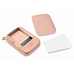 HP 1DE37A, 5 x 7.6 cm/2 x 3 Inch, Sprocket Photo Paper Sticky-Backed, 290 GSM, 50 Sheets