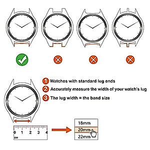 ANNEFIT Men's Silicone Watch Bands 20mm, Quick Release Soft Rubber Replacement Strap with Black Buckle (Blue)