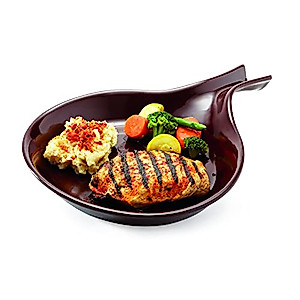 G.E.T. Enterprises SK-2-BR 16 oz., 10.5" Skillet, Melamine, Brown (Pack of 12)