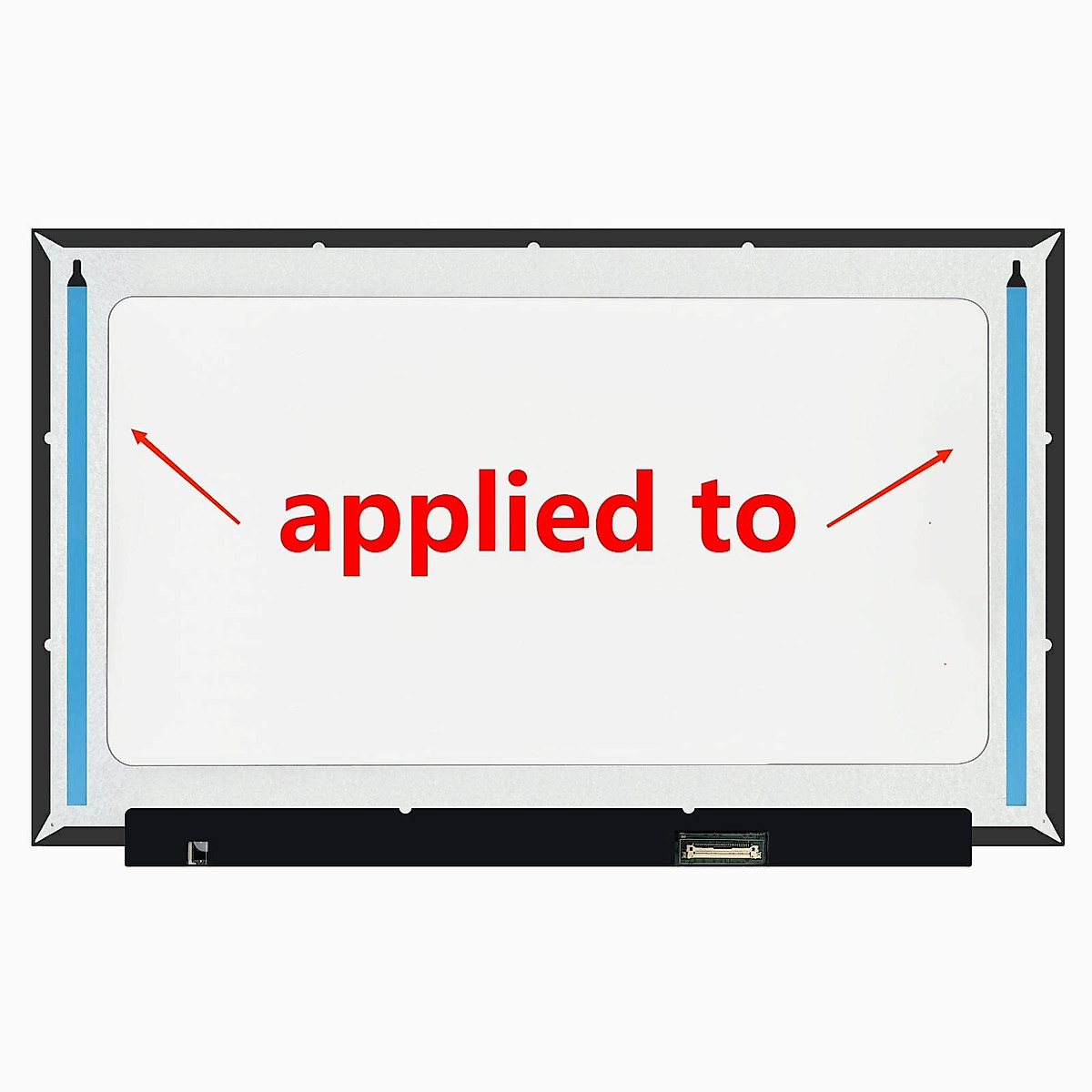 White Easy to Pull Adhesive is Suitable for bonding Laptop Screen and Portable Screen, with 5 Pieces per Package (Two Pieces of Adhesive Strips Will be Presented additionally)