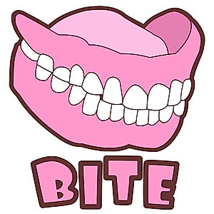 CafePress False Teeth Dentures Bite Coffee Mug Ceramic Coffee Mug, Tea Cup 11 oz