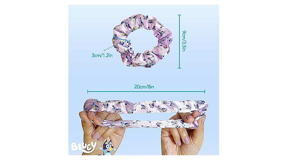 Bluey Hair Accessory Set for Girls - 5 Pcs