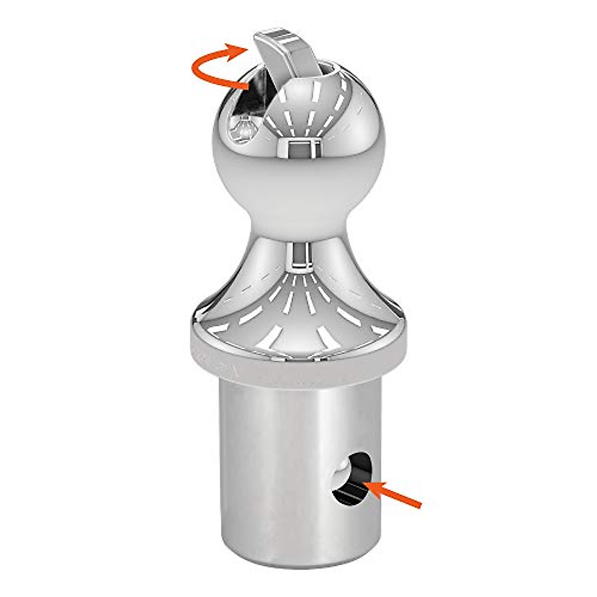 CURT 60601 OEM Puck System 2-5/16-Inch Gooseneck Ball, Fits Select Ram Trucks, 30,000 lbs