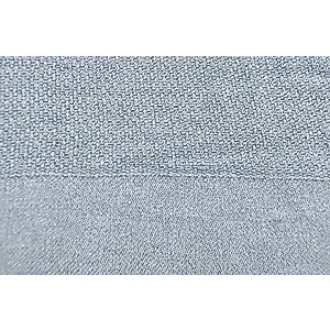 Stonewashed Turkish Throw Blanket in Denim Grey Blue, Soft, Cozy and Lightweight, Perfect for Use as a Love Seat or Sofa Throw, Partical Bed Cover, Beach Blanket or Yoga Blanket