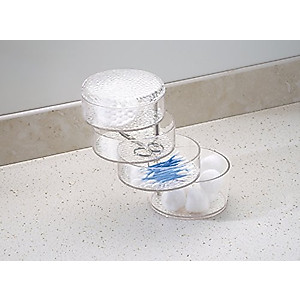 iDesign Storage Case, 11.43 x 11.43 x 18.29, Pivoting Organizer