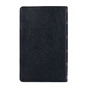 Personalized Bible Custom Text Your Name KJV Giant Print Thumb Index Two-Tone Black Bible King James Version Custom Made Gift for Baptism Christenings Birthdays