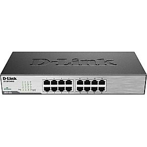 D-Link 16-Port 10/100 Unmanaged Desktop or Rackmount Switch (DSS-16+)
