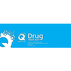 QuickScreen Single Panel Opiates OPI Drug Test, 10