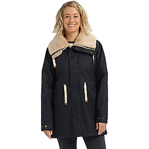 Burton Womens Hazelton Jacket, True Black, Small
