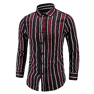 Husband Gifts Life is Good Shirts for Men Mens Flannel Pajama Pants Mens Henley Long Sleeve Mens Dress Shirt Stocking Stuffers for Men Under 10 Dollars Clothing Mens Long Sleeve