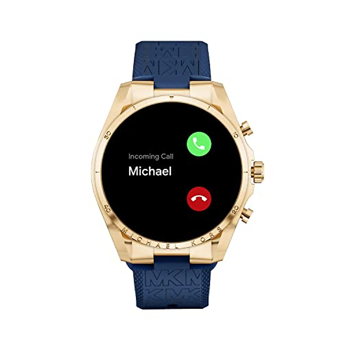 Michael Kors Men's or Women's Gen 6 44mm Touchscreen Smart Watch with Alexa Built-In, Fitness Tracker, Sleep Tracker, GPS, Music Control, Smartphone Notifications (Model: MKT5152V)