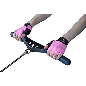 Hornet Watersports Light Pink Rowing Gloves for Women Ideal for Indoor Rowing, Sculling, Kayak, SUP, Outrigger Canoe, Dragon Boat and Other Watersports (M (Fits 7"-7.5"))