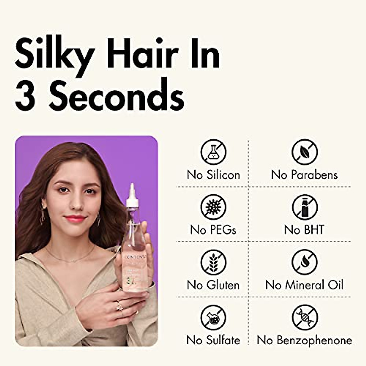 AFTER ALL! Sleek Conditioner - For All Hair types | Nutrient-Rich, Hydrating Scalp and Hair Lamellar Water Conditioner for Silky & Soft Hair I No Sulfates, PEG, & Silicon| 10.14 fl.oz