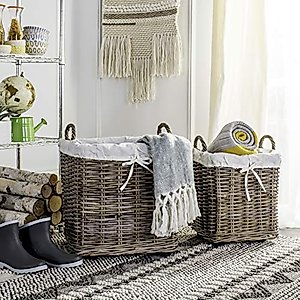 Safavieh Home Collection Amari Wheel Basket