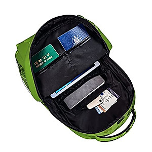 ROSIHODE St. Patrick's Day Shamrocks Backpack School Bookbag for Boys Girls Computer Backpacks Travel Hiking Camping Daypack