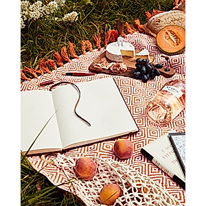 BEECHMORE BOOKS Ruled Notebook - British A4 Journal XL 8.5" x 11.5" Hardcover Vegan Leather, Thick 120gsm Cream Lined Paper | Gift Box | Chestnut Brown