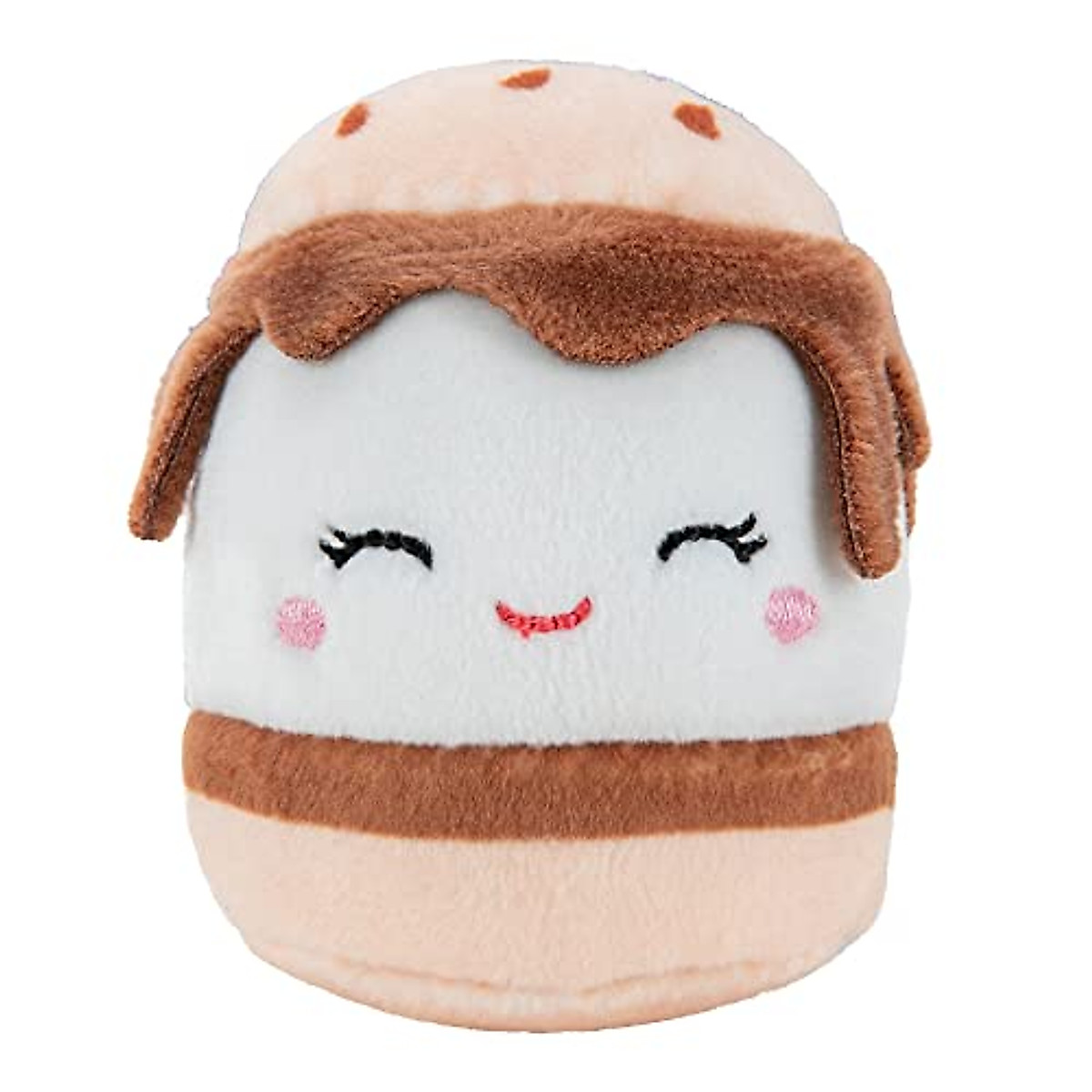 Squishville by Original Squishmallows Sweet Tooth Squad Plush - 2-Inch Bernice, Chanel, Cinnamon, Carmelita, Maya & Clara Plush - Toys for Kids