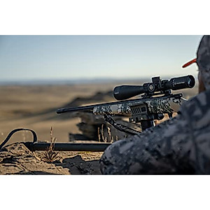 BOG DeathGrip Infinite Aluminum Tripod with Heavy Duty Construction, 360 Degree Ball Head, Quick-Release Arca-Swiss Mount System, and Optics Plate for Hunting, Shooting, Glassing, and Outdoors