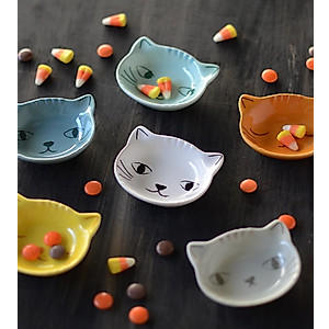 Set of 6 Purrfect Cat Pinch Bowls L46003