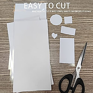 Birllaid Light Blocking Sheets White, Dims 60~80%, 4Pcs Blocking Light Cover, 8 X 4 Inch Light Dimming Sheets for Electronics, Alarm Clock, Radio, Cable, Monitor, LED Number Readable