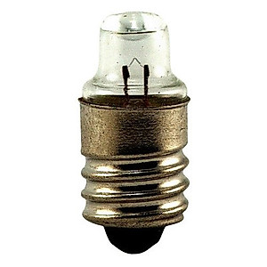 Eiko 40492-10 - 222 Mini Indicator Lamp - 2.25 V - 0.25 Amp - TL3 Bulb - Miniature Screw Base (Pack of 10)