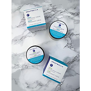 Soapwalla - Natural Aluminum-Free Deodorant Cream (Original) | Vegan, Cruelty-Free, Clean Skincare (Full Size, 2 oz | 57 g)