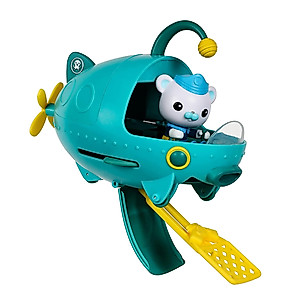 Octonauts Octopod Playset | 8 Pieces Including Deep Sea Captain Barnacles & Gup A, Multicolor, 5.12 x 15.5 x 8.5 inches