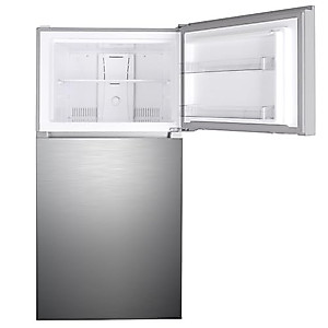 Kenmore 30 in. 18.2 cu. ft. Capacity Refrigerator/Freezer with Adjustable Glass Shelving, Humidity Control Crispers, Gallon Door Bins, ENERGY STAR Certified, Fingerprint Resistant Stainless Steel