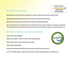 DLIGHT BD Slim 3.2" Stomach Sleeping Memory Foam Pillow-Thin, Flat, Soft Yet Supportative for Belly, Back& Stomach Sleepers