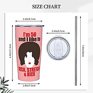 Sally O Malley Snl Car Mug Stainless Steel Cup With Straw Heat Insulation Travel Coffee Mugs Thermos Cups 20 OZ