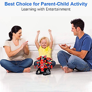 ritastar APP Remote Control Robot Building Blocks Creative Toolbox Educational Smart Tracked RC Robotics Building Bricks Set Kit S.T.E.M Learning Toy Gift for Boys Girls Kids 8 and Above(Red,392pcs)