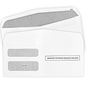 1099 NEC Tax Forms 2023 with Envelopes, 4 Part 15 Pack Tax Forms Kit and 15 Self-Seal Envelopes –Great for QuickBooks and Accounting Software, Value Pack for Business - Made in The USA - 15-Pack